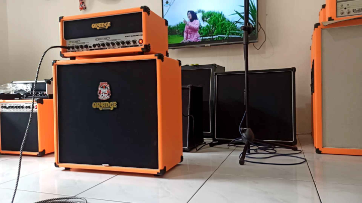 ampli gitar orange custom 12inc head cabinet berkualitas | Lazada Indonesia