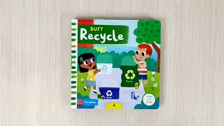 Campbell Busy Recycle Push Pull Slide Board Book | Lazada Indonesia