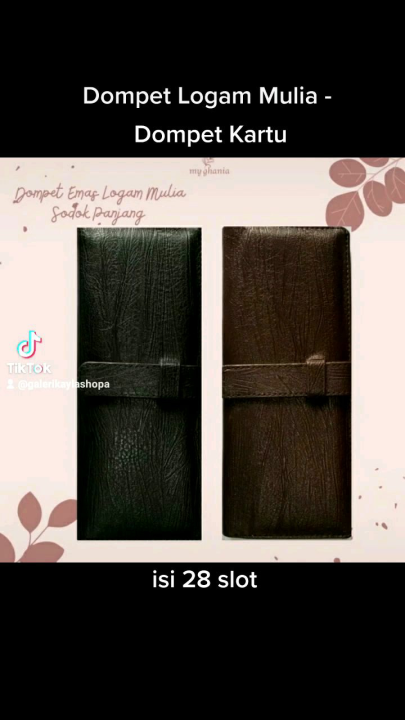 Dompet Logam Mulia Emas Antam | Lazada Indonesia