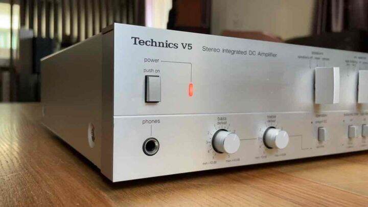 Technics SU-V5 INTEGRATED AMPLIFIER 110w.Ac100v. งานคัดเกรด Made in ...