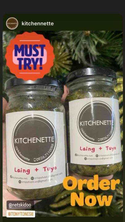 Kitchenette Laing + Tuyo | Lazada PH