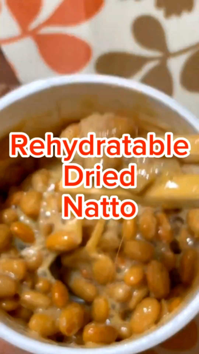 Rehydratable Dry Natto 100g Bacillus Subtilis Fermented Soybeans | Lazada