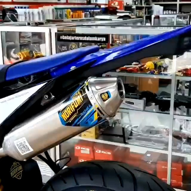 knalpot racing motor pnp Crf 150 Klx 150bf Full set Norifumi Rocket 4 Stainles | Lazada Indonesia