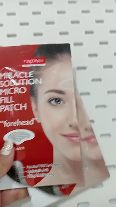 Purederm Miracle Solution Micro Fill Patch forehead | Lazada PH