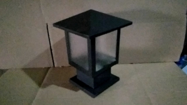 lampu hias taman minimalis, lampu pilar pagar, hiasan & dekorasi ...