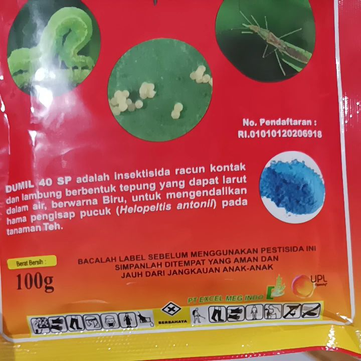 DUMIL 40SP Insektisida metomil 40% racun hama ulat & walang sangit ...