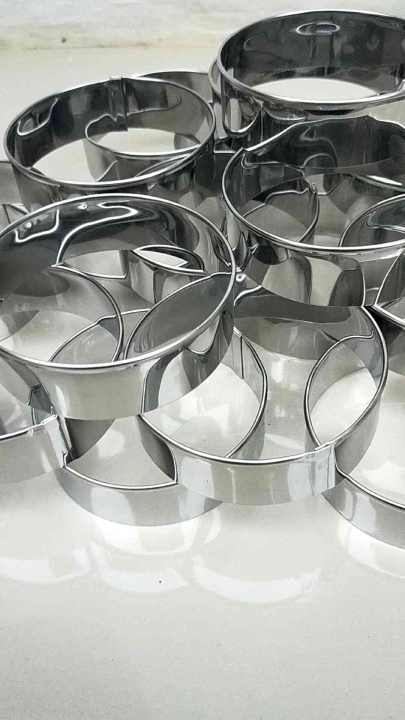 ring burger,ring pangsit,loyang burger,ring cutter 12pcs | Lazada Indonesia