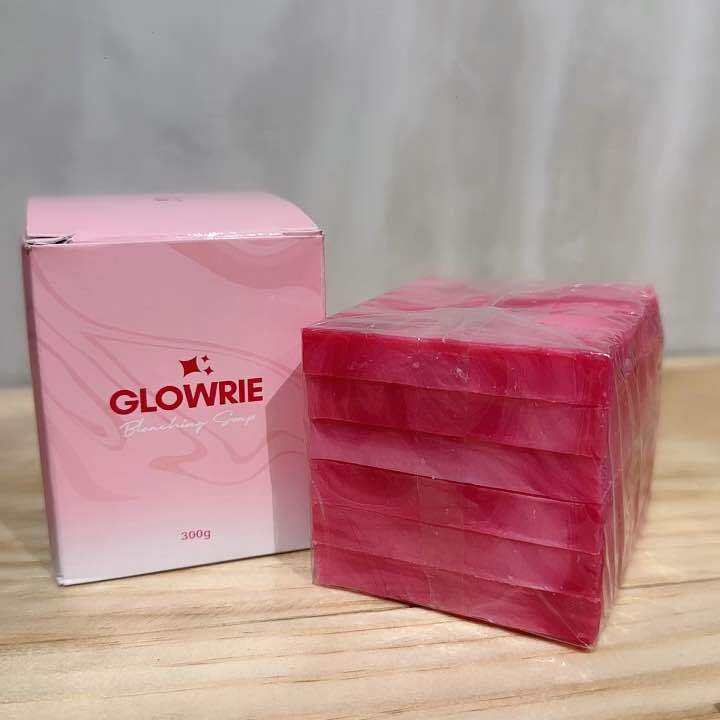 GLOWRIE BLEACHING SOAP 6 bars inside | Lazada PH