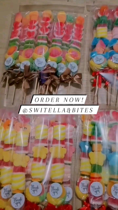 Big Gummy & Mallows Sticks Random Design Party Giveaways | Lazada PH