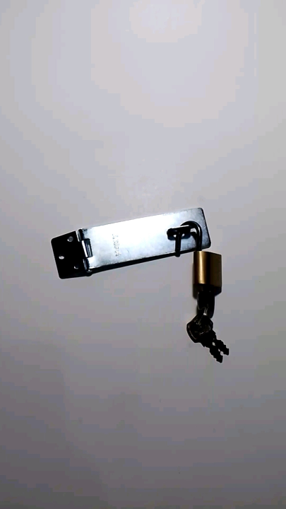 Paket gembok soligen baja hitam 25mm + overpal plat 4'' | Lazada Indonesia