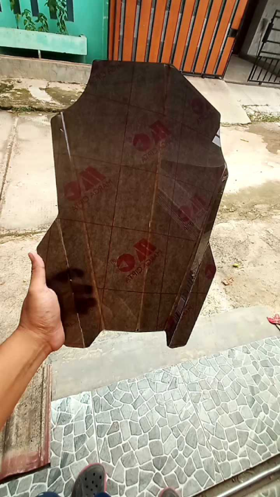 Visor/Windshield Lampu Bulet 50cm V5 CB VERZA VIXION CB150 MEGAPRO ...