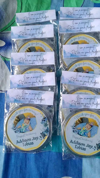 Ref Magnet / Acrylic Photo Insert / Round Shape | Lazada PH