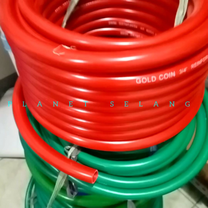 Selang Air 10 Meter 3/4 Inch 2 MM Selang Air Elastis Dop Selang Air ...