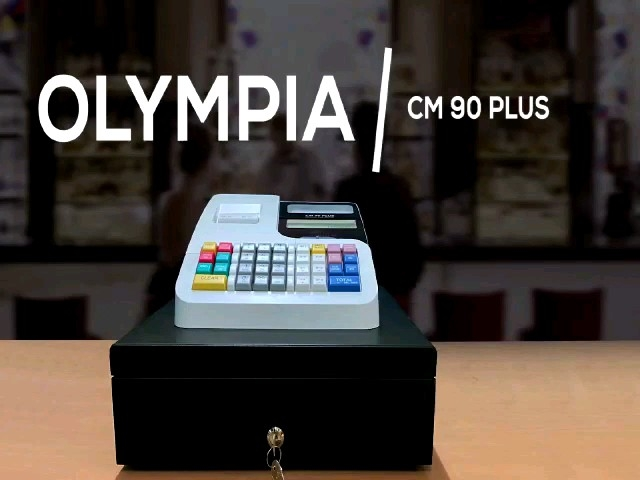 Olympia Electronic Cash Register CM90 Plus HKT61038 | Lazada