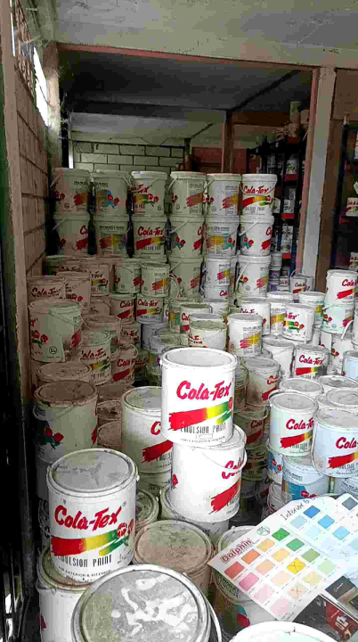 cat tembok 5kg/Colatex/Dolpin | Lazada Indonesia