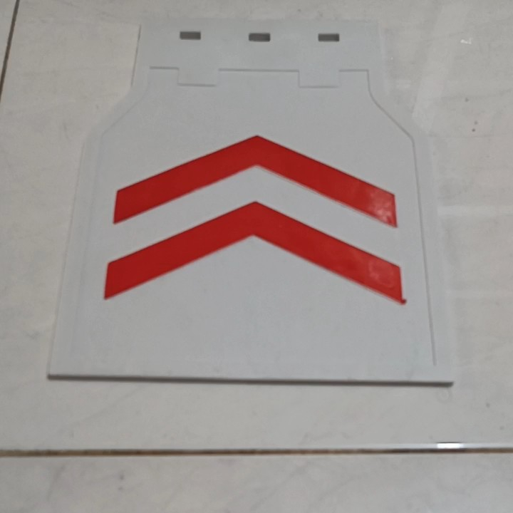 KARPET LUMPUR RODA SERSAN PUTIH LIST HIJAU BIRU MERAH KUNING UNIVERSAL ...