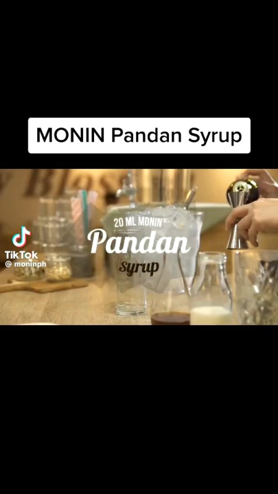Monin Pandan Syrup 1 Liter | Lazada PH