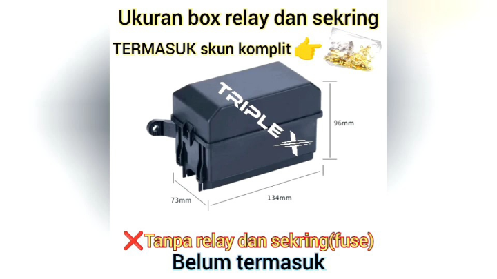 kotak relay tempat relai box rellay sekring fuse skring rilay rillay ...