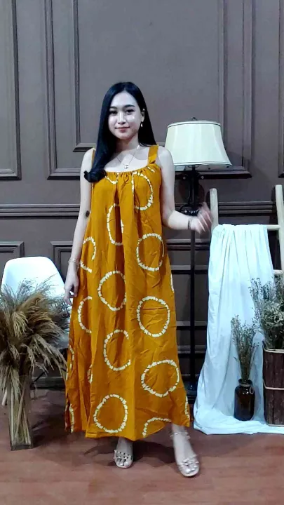 Daster Longdres Kekinian Busui Jumbo daster ibu muda big size Yukensi ...