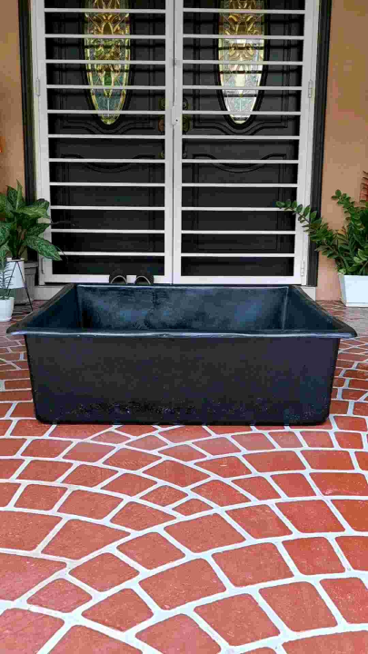 NEX 3 x3x1 Fiberglass Fish Tank Fibre Water Pond Aquarium Heavy Duty ...