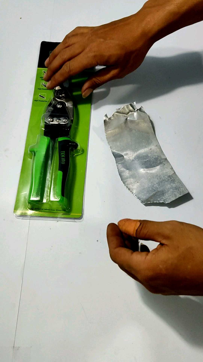 Gunting seng TEKIRO 10 inci harga per 1 pcs untuk memotong benda tipis ...