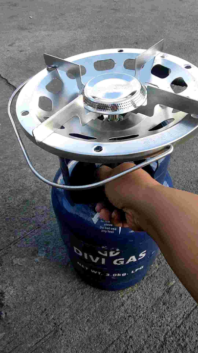 Super kalan/[Gas Tank] 3 kilos (complete w/ Burner) DIVI GAS | Lazada PH