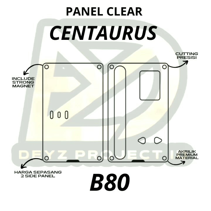 PANEL CLEAR CENTAURUS B80 | Lazada Indonesia