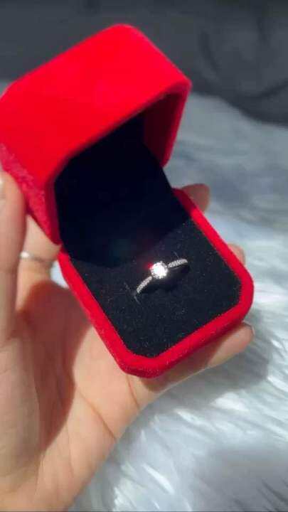 แหวนเงินแท้ รุ่น Viva Ring 0.5ct | Lazada.co.th