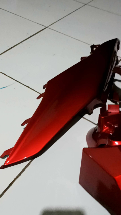 Full body halus honda beat fi custom warna merah candy | Lazada Indonesia