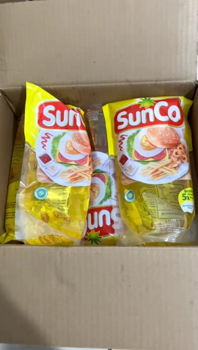 Minyak sunco 1 Dus 1 Liter | Lazada Indonesia