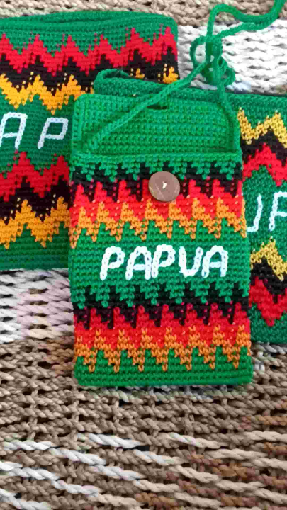 tas noken papua , tas rajut, tas hp bisa untuk cowo/cewe | Lazada Indonesia