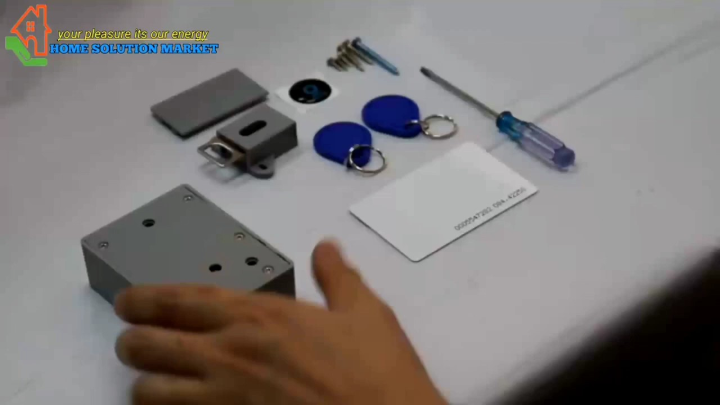 Kunci Pintu Lemari Otomatis Sensor / RFID Keyless Cabinet Lock - SCRFID ...