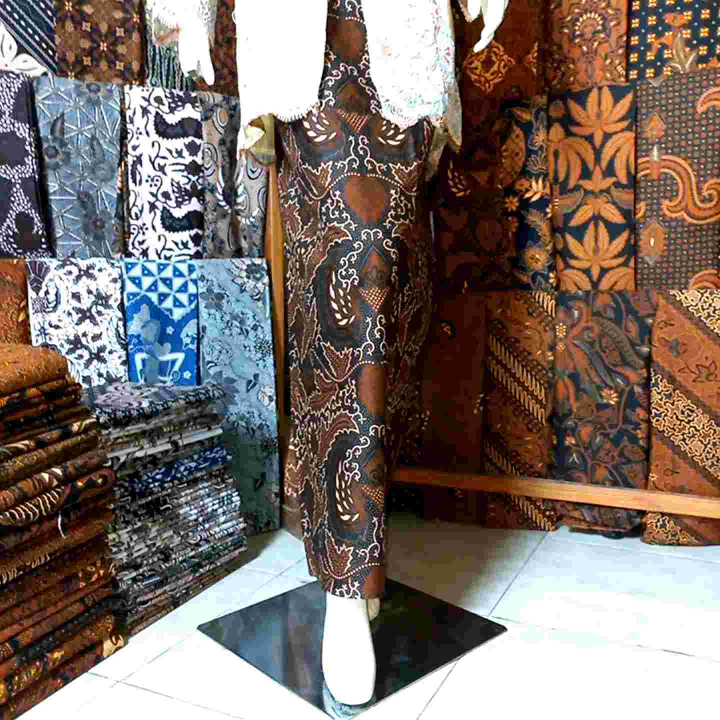 Kain Lembaran Batik Wijaya Kusuma Coklat Tua | Lazada Indonesia