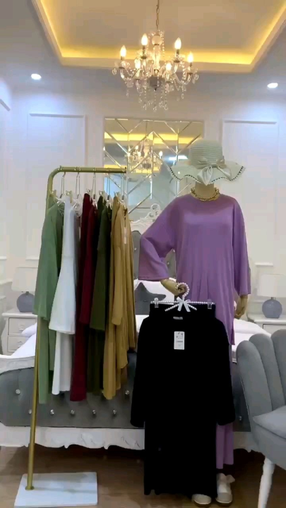 Stelan Oneset Wanita Premium Bahan Rib Kaos Rajut Oversize Rib Kaos ...