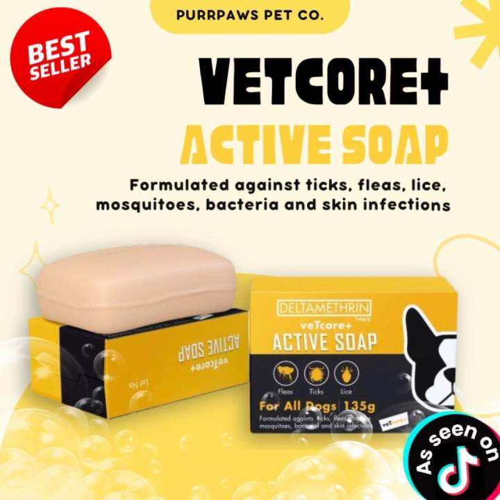 VetCore Active Soap Anti-Tick and Tea (135g) | Lazada PH