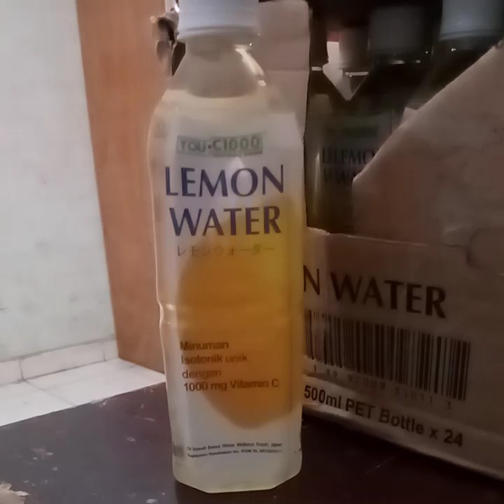 you C1000 lemon water botol 500ml / minuman isotonik/ isotonik drink / minuman vitamin C ...
