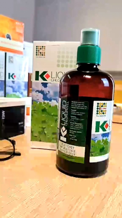 K LIQUID CHLOROPHYLL SUPLEMEN MAKANAN DARI HERBAL ORIGINAL K-LINK ...