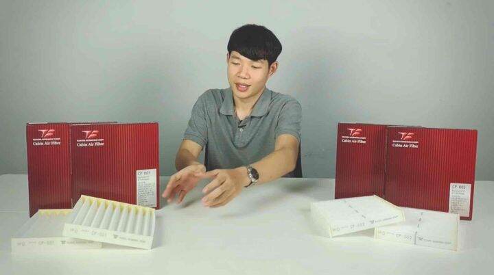 กรองแอร์ Toyota Altis Vios Yaris Vigo Fortuner Innova Alpard Camry ACV50 ACV40 Toyota Boshoku CP ...