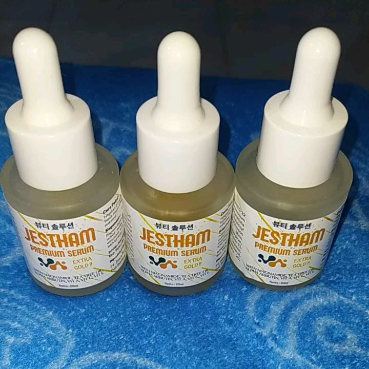 WAJAH KOREA Serum premium gold JESTHAM ( SERUM GOLD PREMIUM JESTHAM ...