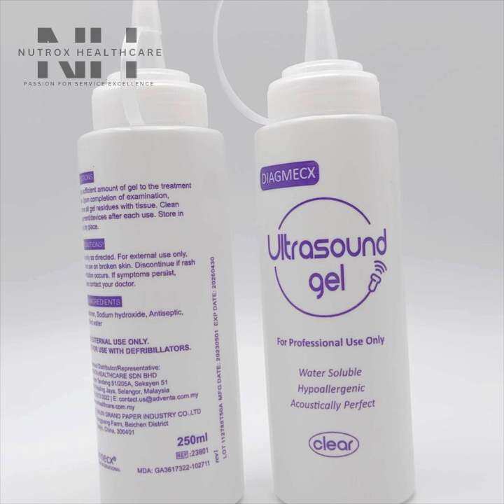 Ultrasound Gel Colourless 250ml | Lazada