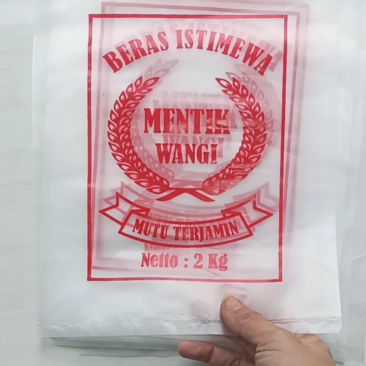 Plastik beras 2 kg cap mentik wangi isi 100 lembar | Lazada Indonesia