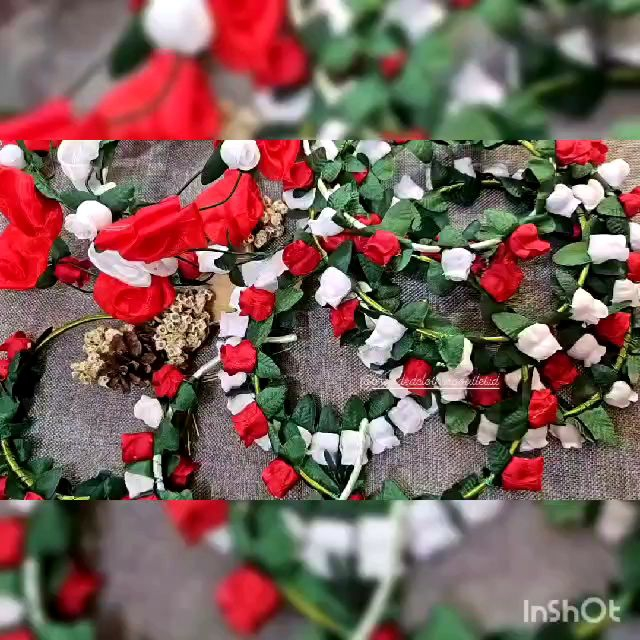 BANDO BUNGA MERAH PUTIH / BANDO MAHKOTA HUT RI 17 AGUSTUS / MAHKOTA ...