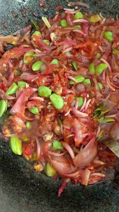 cemal cemil pangandaran sambal teri, pete, kecombrang pedas gurih ... cemal cemil pangandaran sambal teri, pete, kecombrang pedas gurih ...