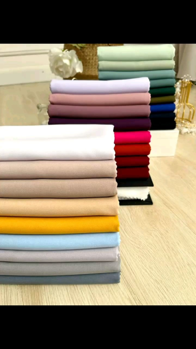 0.5m Premium Korean Concerto Ironless Kain Pasang Terkini Bidang 58 Ana Textile | Lazada