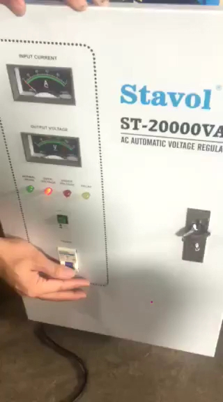 Stavol 20kva 20000w 15kva 15000w AVR Single Phase Servo Motor Time ...