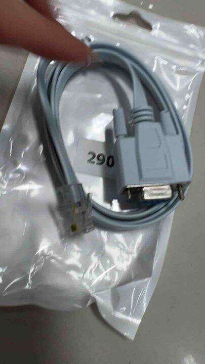 สาย DB9 To LAN สาย แปลง RS232 DB-9 Female TO LAN ยาว 1.5 เมตร | Lazada ...