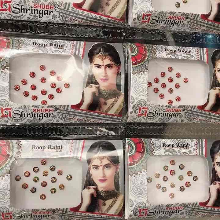 BINDI MERAH KRISTAL / BINDI CANTIK / BINDI INDIA WARNA MERAH | Lazada ...