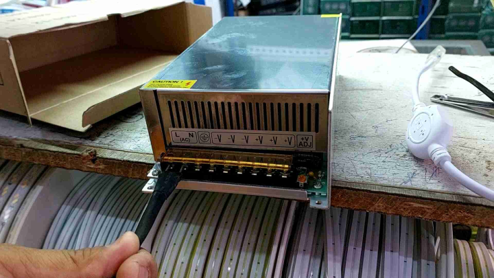 24V 30A Power suply Adjustable DC Power Voltage stabilization Converter ...