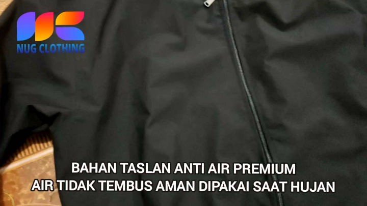 Jaket Bomber Jatanras Anti Air Custom Nama Dan Logo | Lazada Indonesia