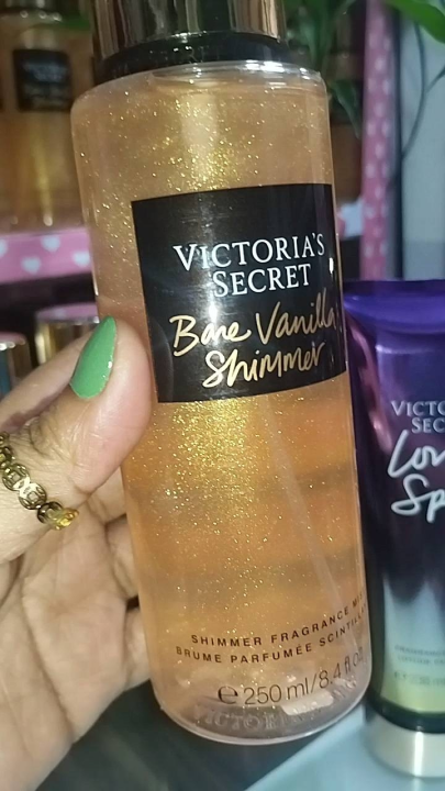 V'S BARE VANILLA SHIMMER Fragrance Mist 250ML | Lazada PH